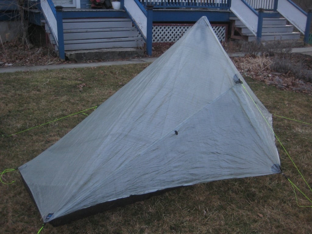 Zpacks Hexamid Solo with Solo-plus ground sheet - Backpacking Light