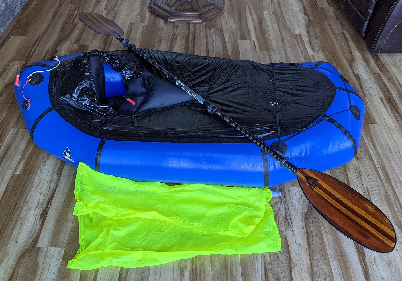 Alpacka Yukon Yak plus Sawyer Carbon Fiber Paddle (SOLD) - Backpacking ...
