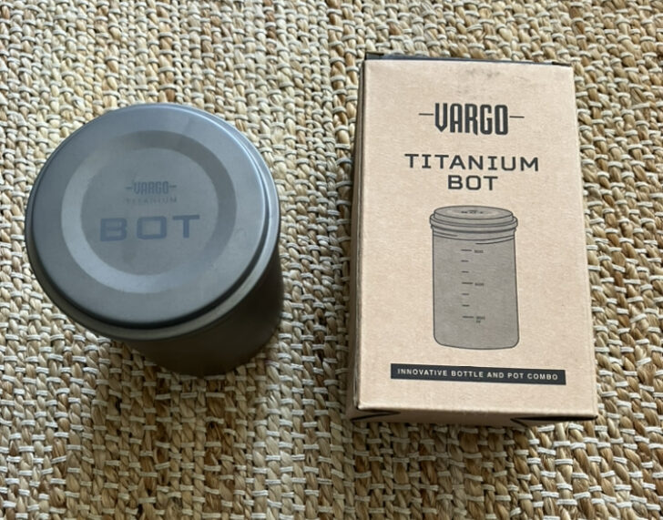 Vargo Titanium Bot 1 Liter Bottle-Pot SOLD - Backpacking Light