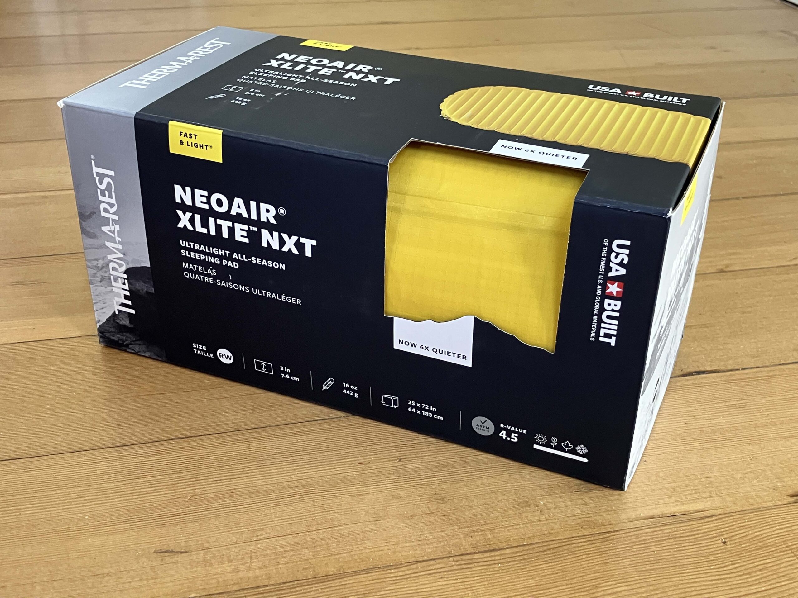 SOLD - NeoAir Xlite NXT Sleeping Pad - New In Box - Backpacking Light