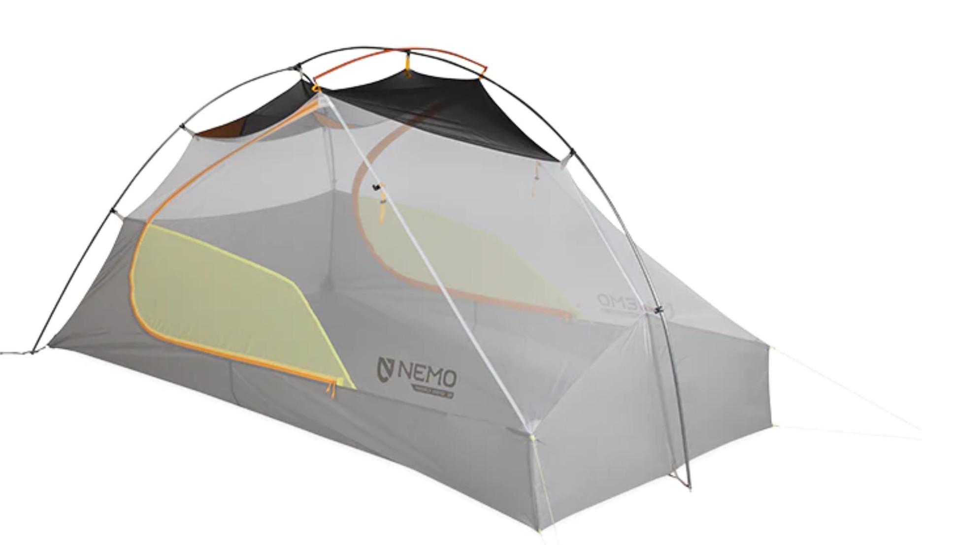 New Nemo MayFly tents feature two corner struts - Backpacking Light